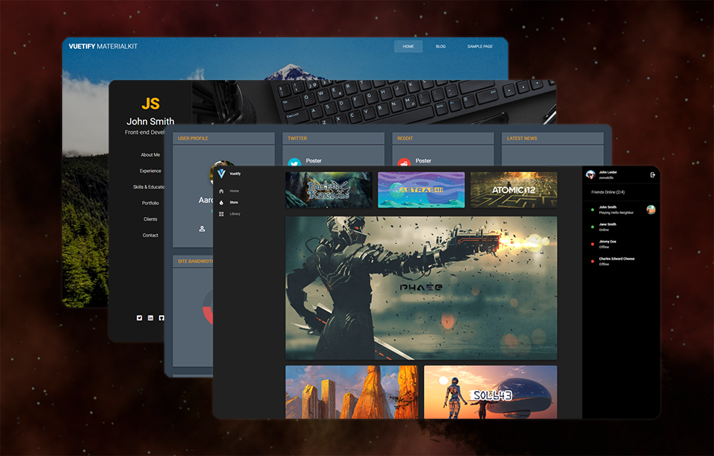 Themes Collection – Vuetify