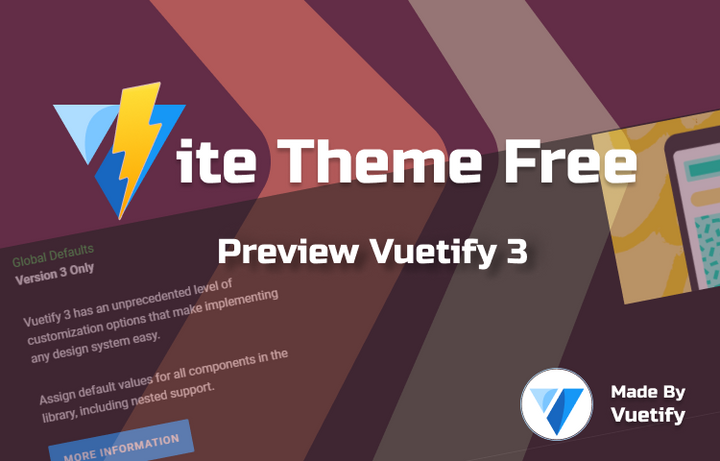 Free themes and resources – Vuetify