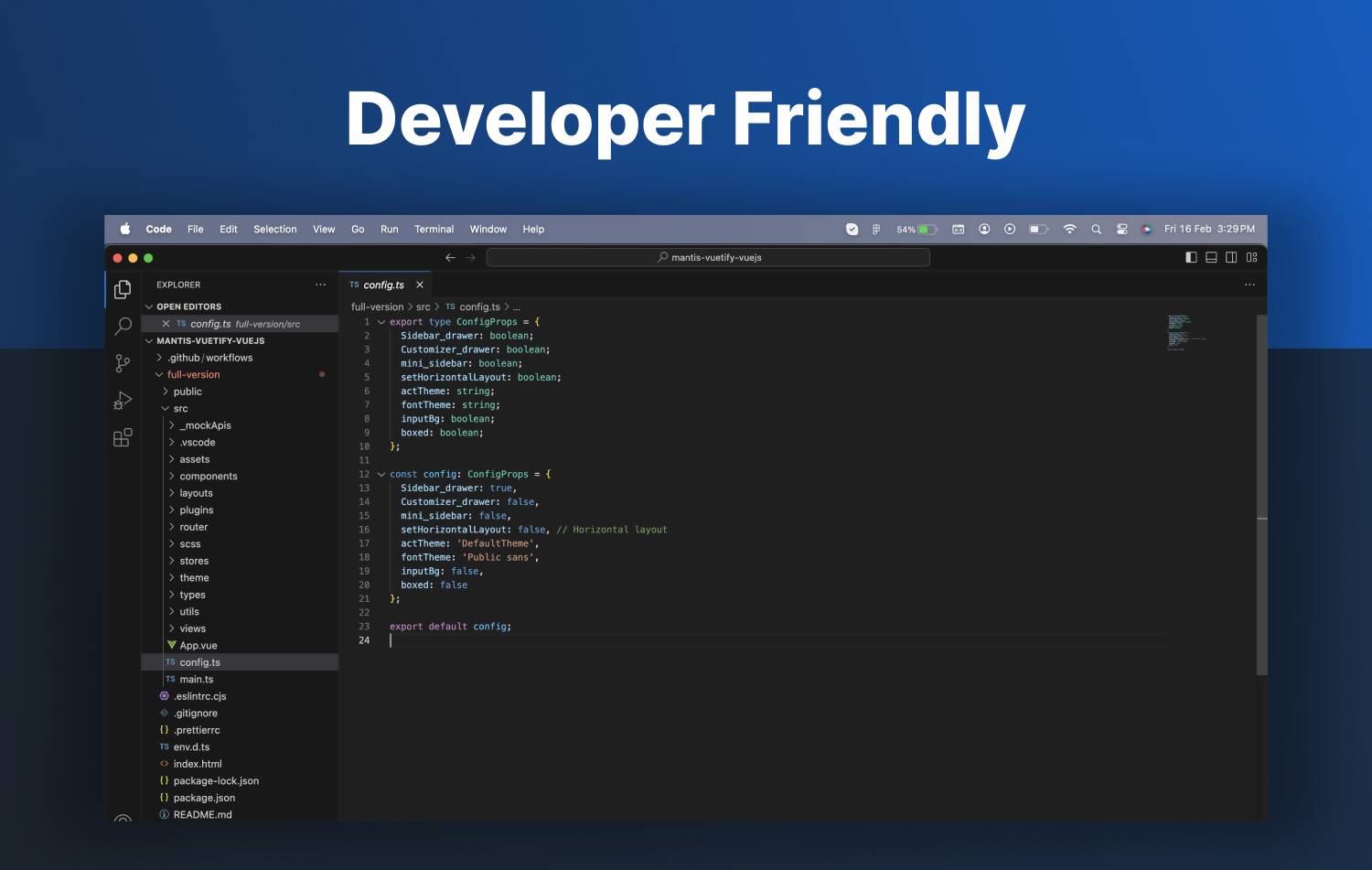 Mantis Vue3 Typescript Based Admin Dashboard Template Vuetify